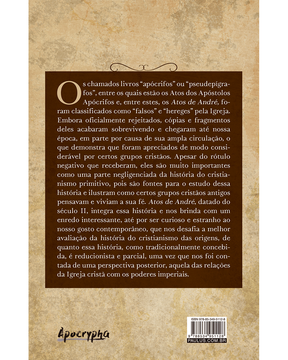 Atos Apócrifos de André - Paulus Editora