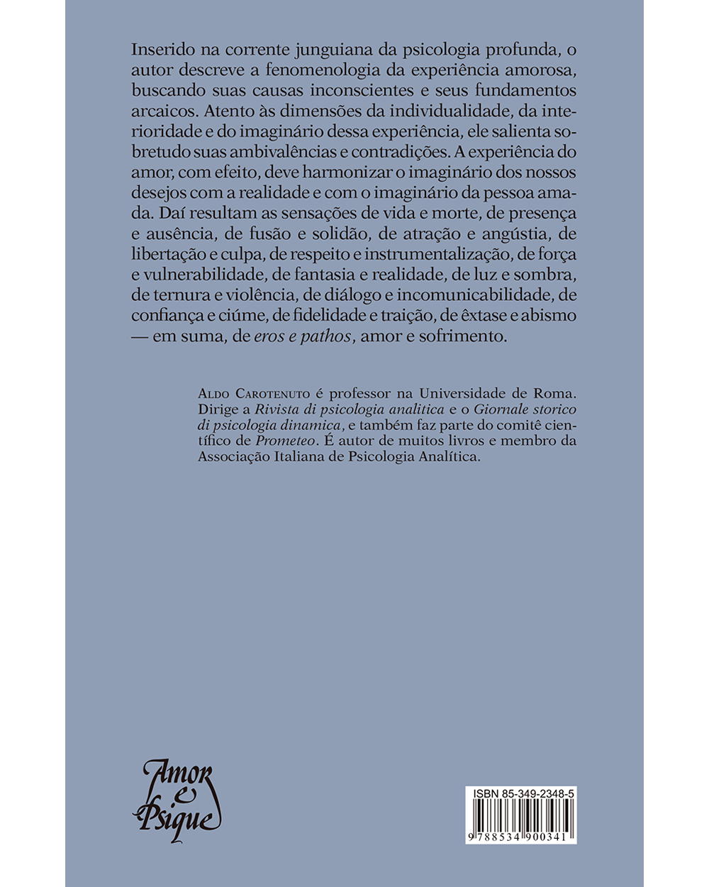 Eros e Pathos - Amor e sofrimento - Paulus Editora