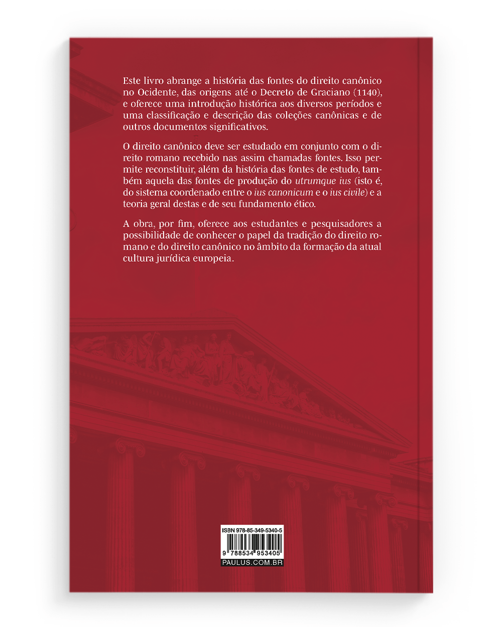História das Fontes do Direito Canônico - Paulus Editora