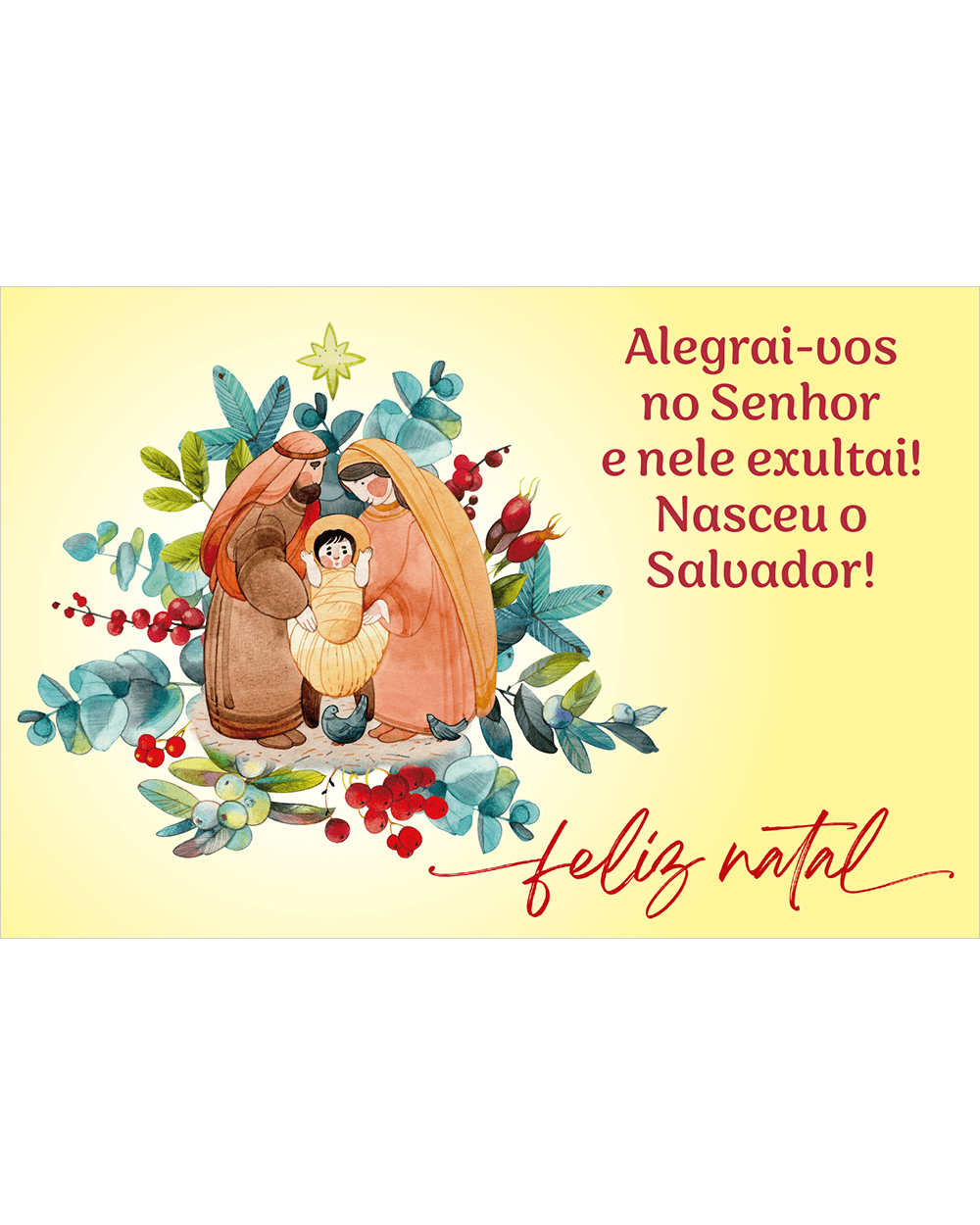 Cartão Postal de Natal - 04 - Paulus Editora